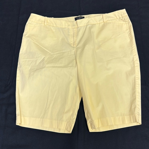 Talbots | Shorts | Plus Size Talbots Yellow Shorts | Poshmark
